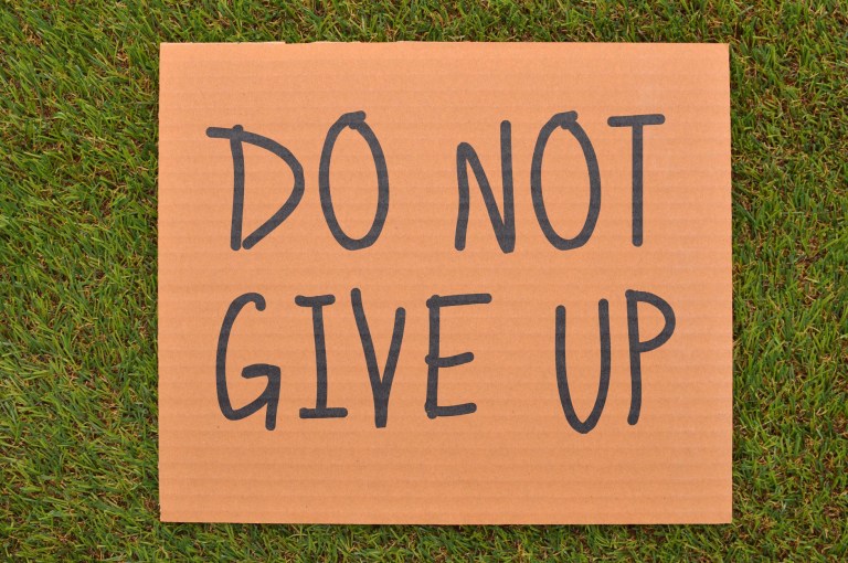 When You Feel Like Giving Up, Keep Going – Walking By Faith with Char